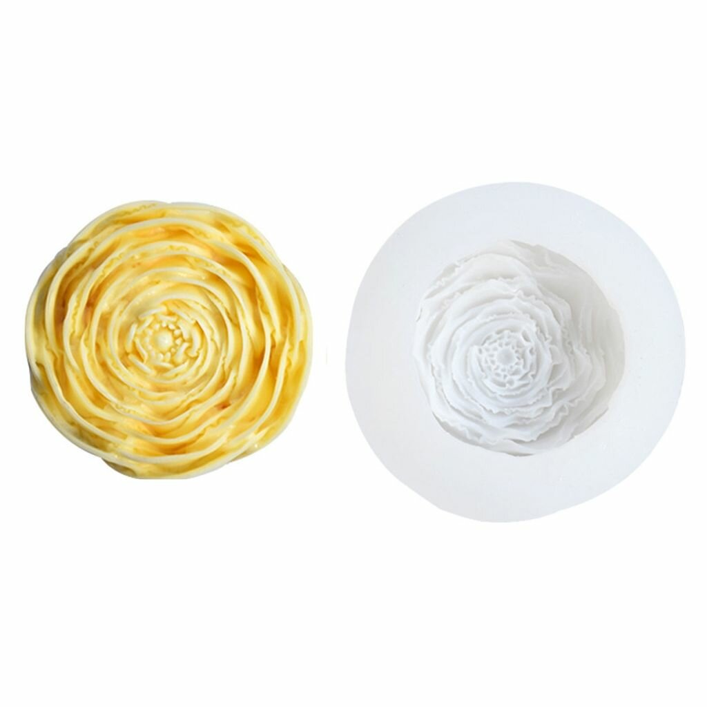 Эпоксидная смола эпоксидных форм для мыла ручной работы с цветком пиона отливает форму для поделок своими руками