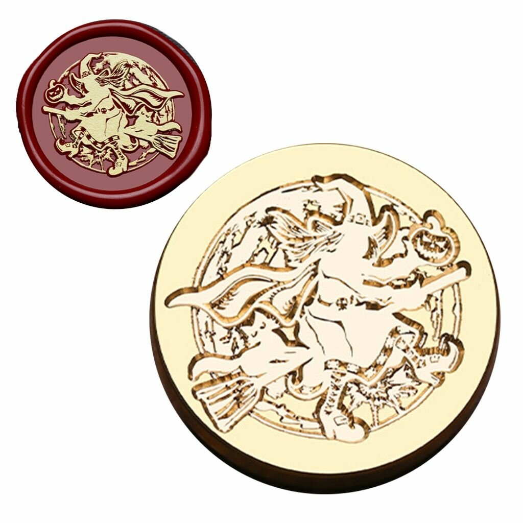 Штамп для воска "Ведьма"