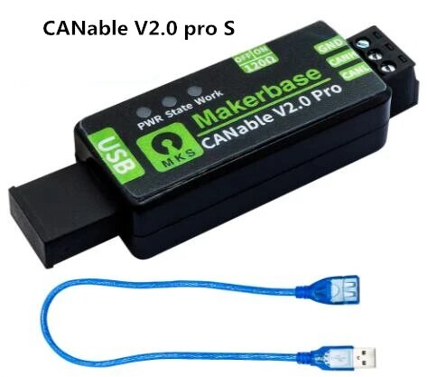 CANable V2.0 Pro S USB-CAN адаптер с кабелем