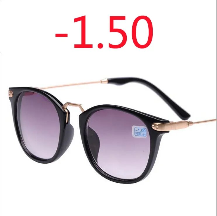 Солнцезащитные очки BINSYSU, Myopia -1.5, серые