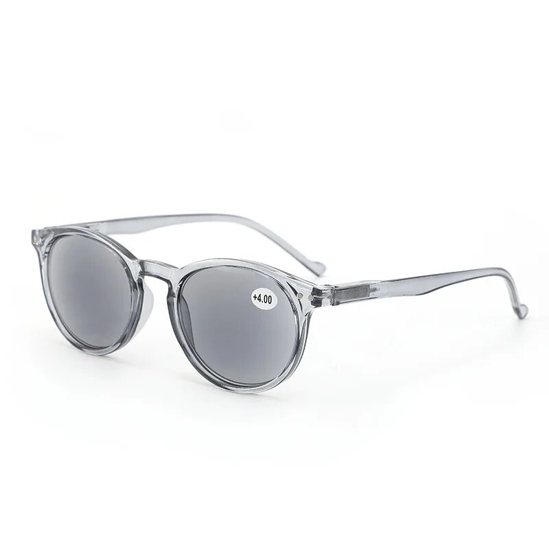 Круглые солнцезащитные очки Kaleidoscope Glasses серые +1.0/+1.5/+2.0/+2.5/+3.0