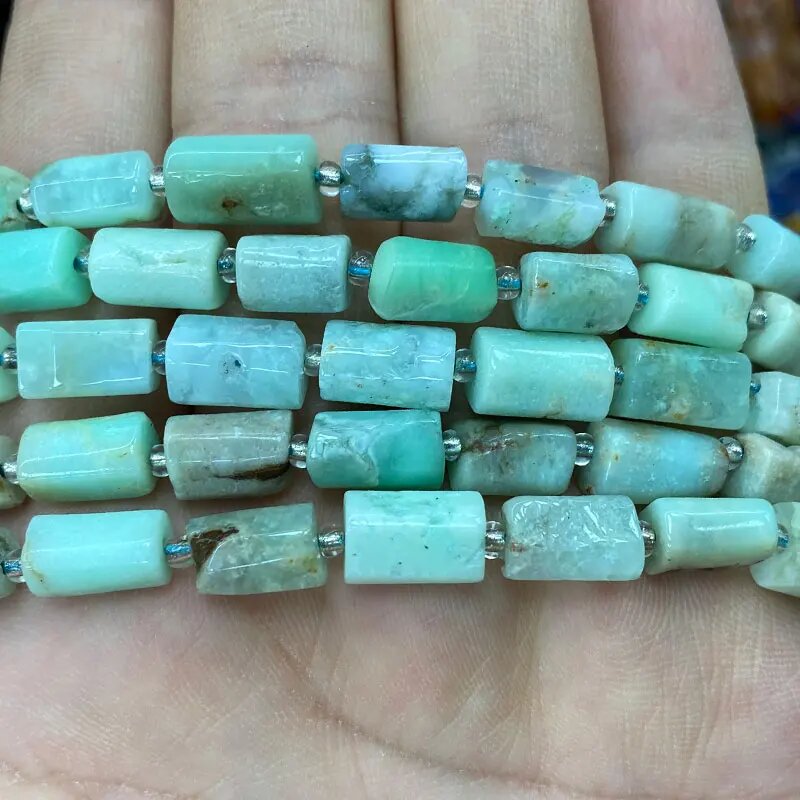 Бусины из натурального камня LUOMAN XIARI Australia jade