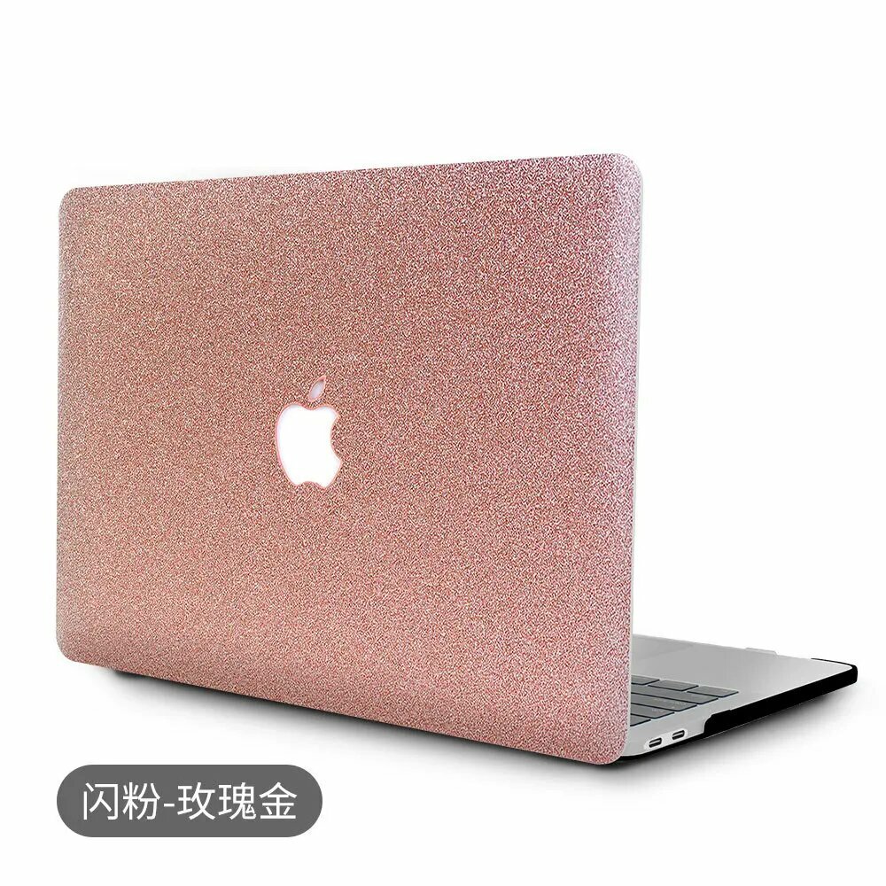Глянцевый чехол для MacBook Air 13", Dallas 2022 Pro16 A2141, Желтый, Rose Gold