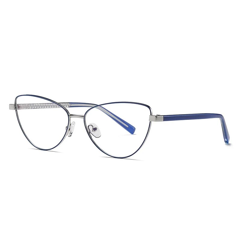Женские очки кошачий глаз Blue +2.75