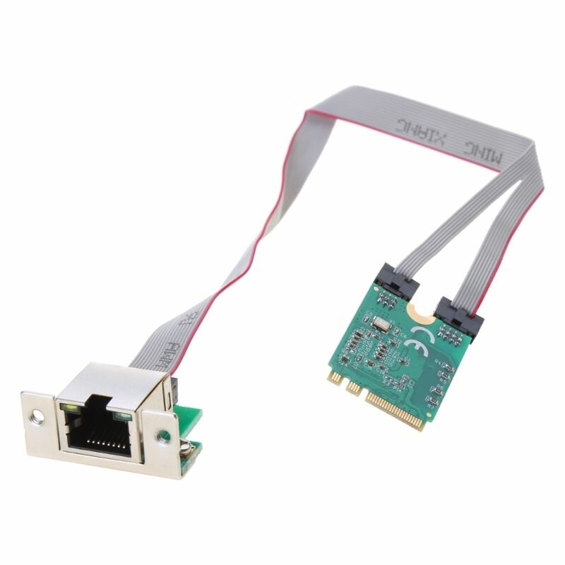 Беспроводной модем, Адаптер Gigabit Ethernet M.2 A+E RTL8111F прямой контакт, 1 комплект