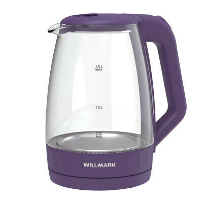 Чайник WILLMARK WEK-1823G фиолетовый