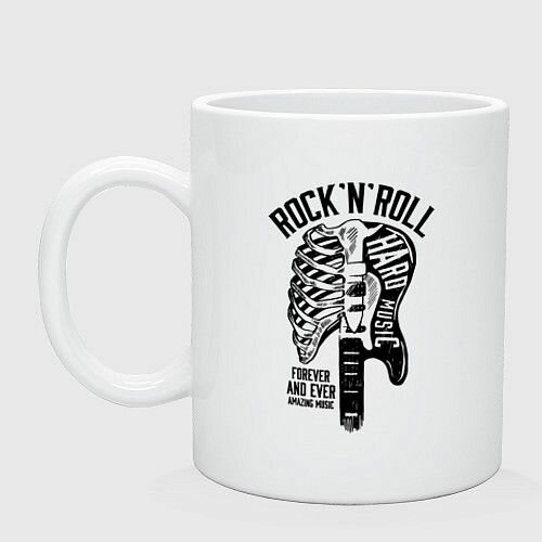 Rock n roll - amazing music Керамическая кружка