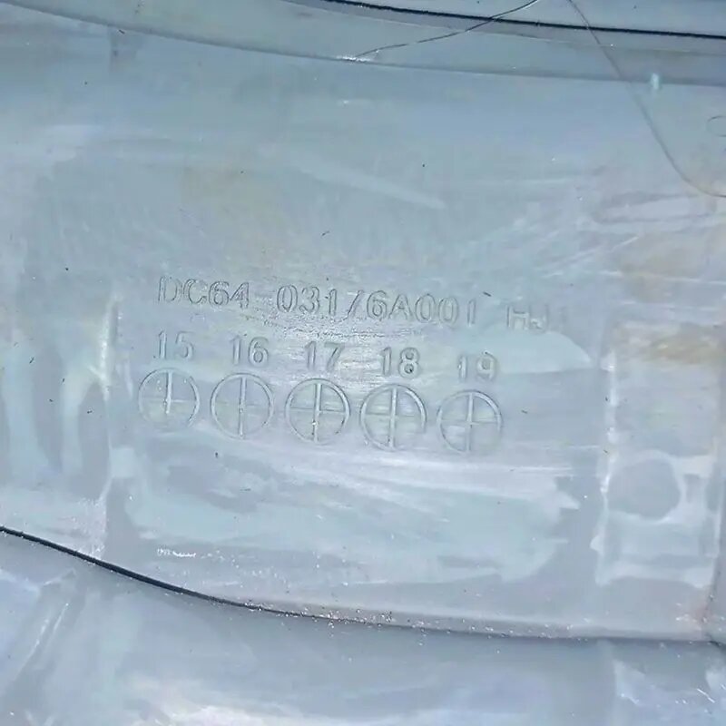 Люк-манжета для барабанной стиральной машины Samsung DC64-03176A DC64-03176A001 Водонепроницаемая резиновая уплотнительная крышка люка