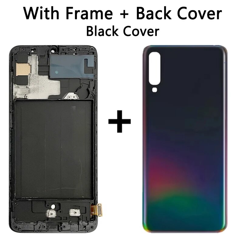 Тест для Samsung A70 ЖК-дисплей с сенсорным экраном и дигитайзером в сборе A705 A705F A705FN/DS SM-A705MN Замена дисплея