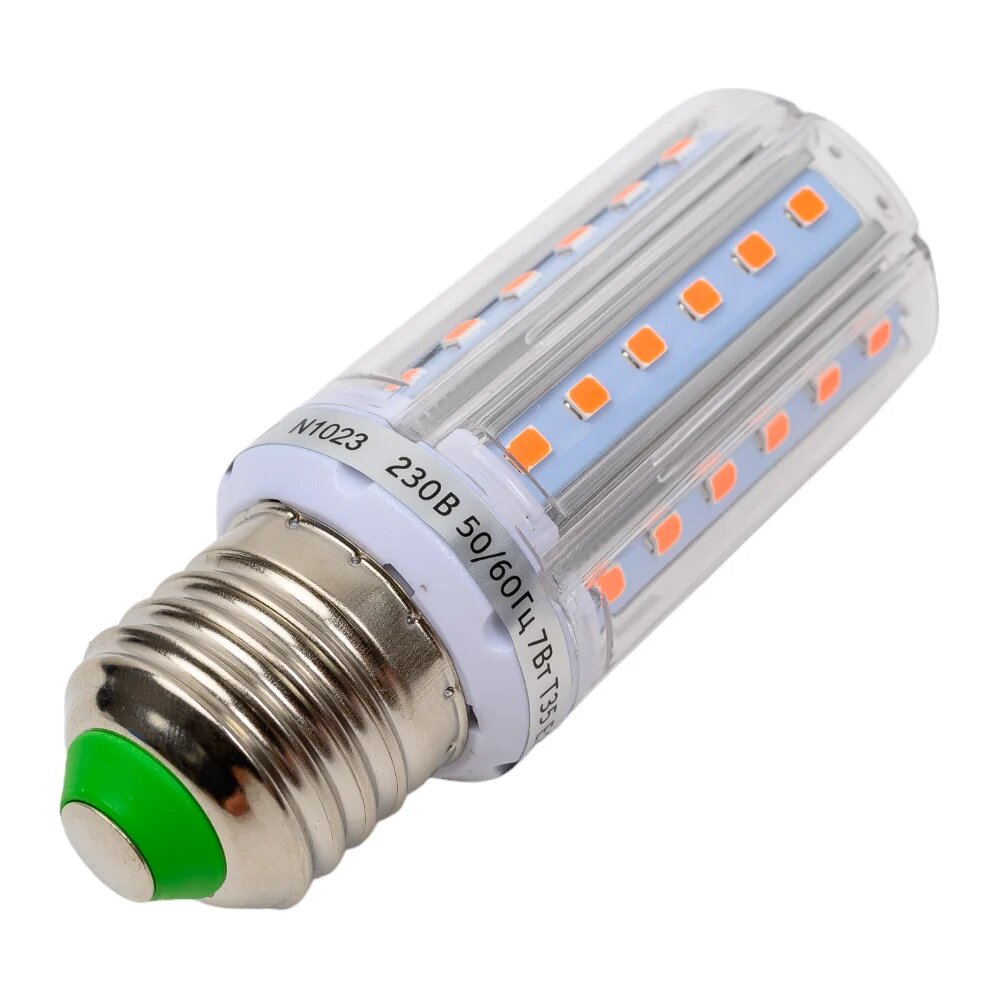 Лампа Navigator NLL-T35-7-230-R-E27 93140 LED светодиодная лампа T35 с красным светом, цоколь E27, специальное