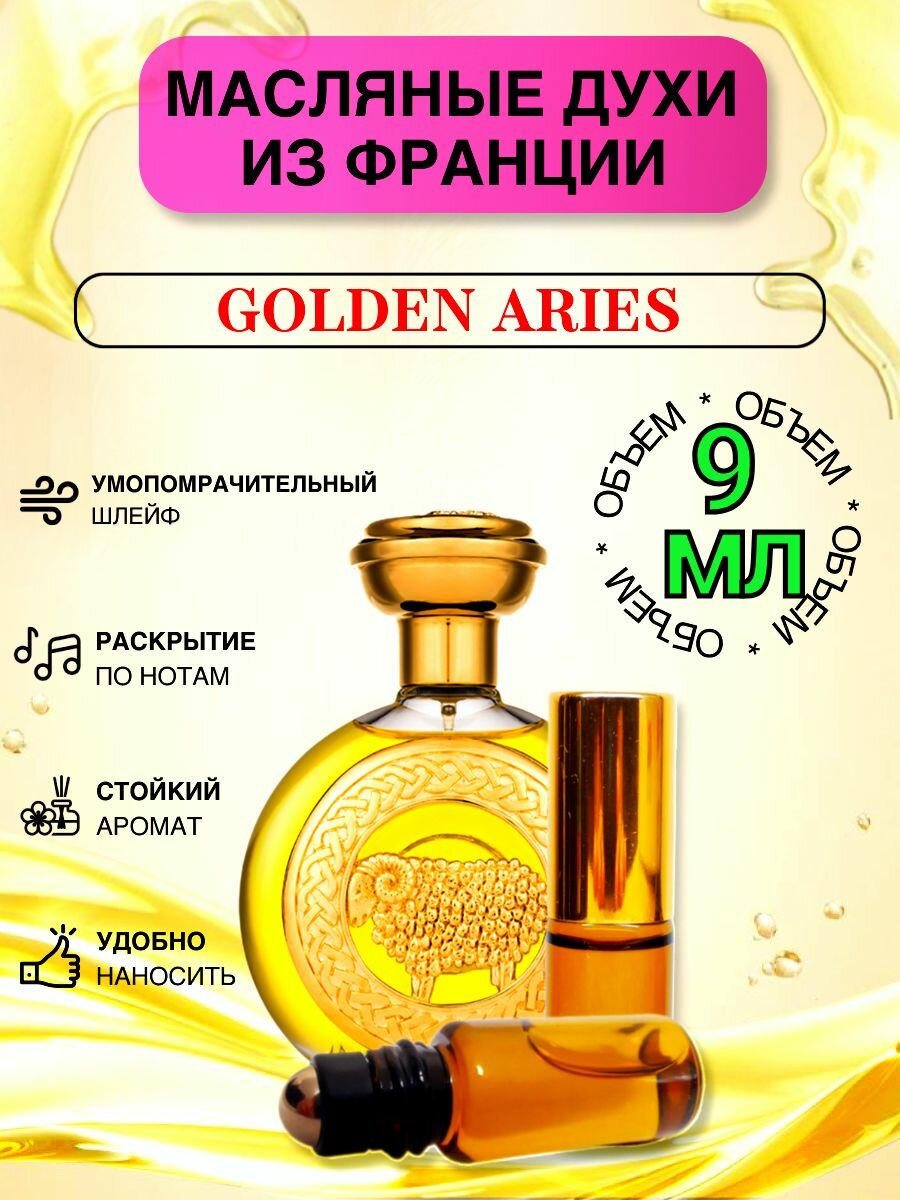 Духи масляные стойкие Голден Ариес/ Golden Aries 9 мл.