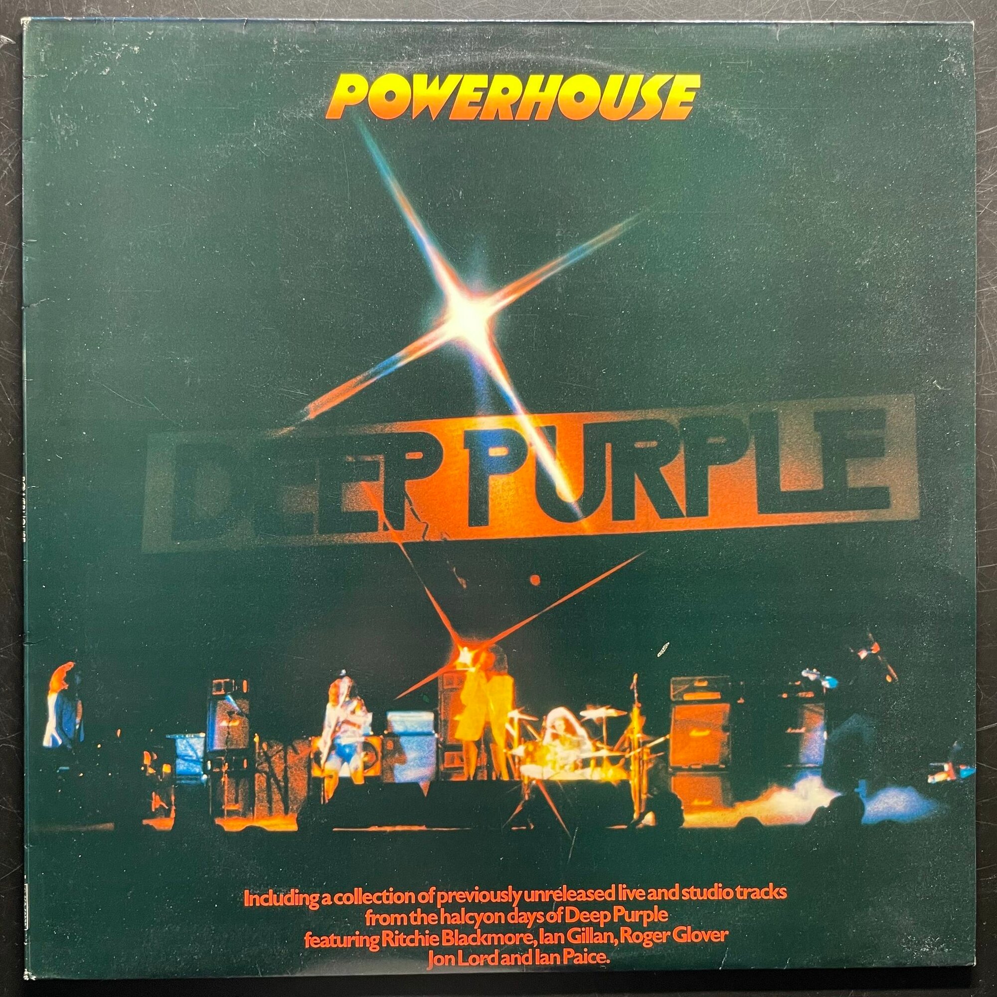 Виниловая пластинка Deep Purple Powerhouse (Швеция 1978г.)