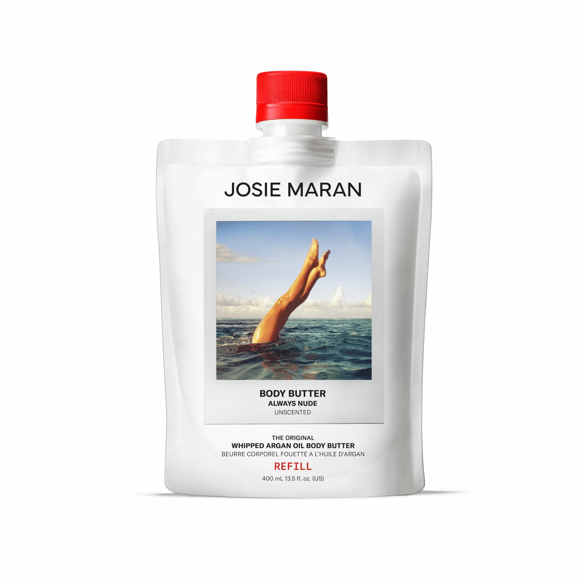 Josie Maran Рефилл Баттер для тела без запаха Original c аргановым маслом