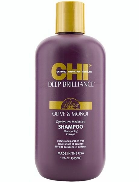 CHI Deep Brilliance Optimum Moisture Shampoo - Увлажняющий шампунь для волос 355 мл