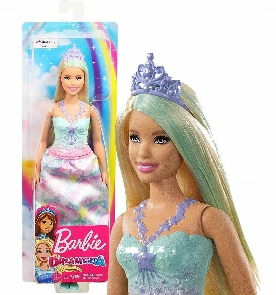 Кукла Mattel Barbie Dreamtopia - Кукла принцесса Дримтопия в радужном наряде - Барби FXT14