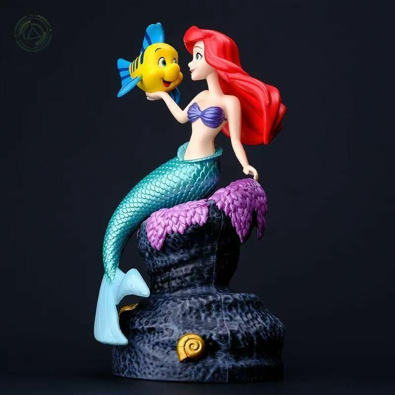 Русалочка Ариэль и Флаундер, в коробке(20cm)