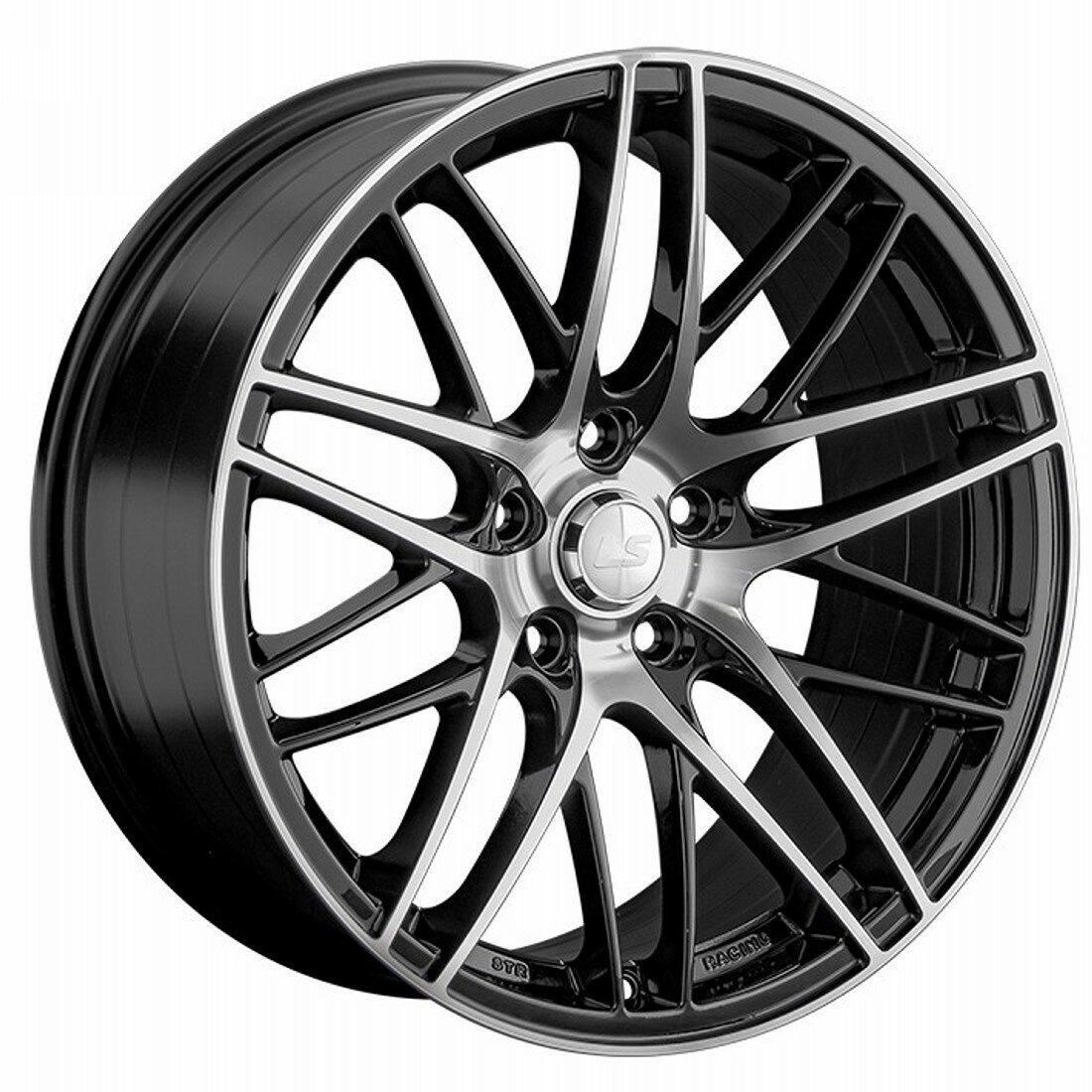 Колесный диск LS 1338 8,5x18 5x112 ET30 66,6 BKF литой для автомобиля