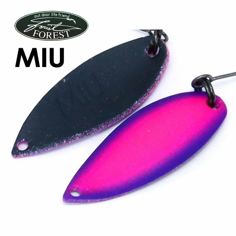 Блесна форелевая колеюлящаяся Forest Miu 1,4 гр #Honey Trap, 1 шт/уп