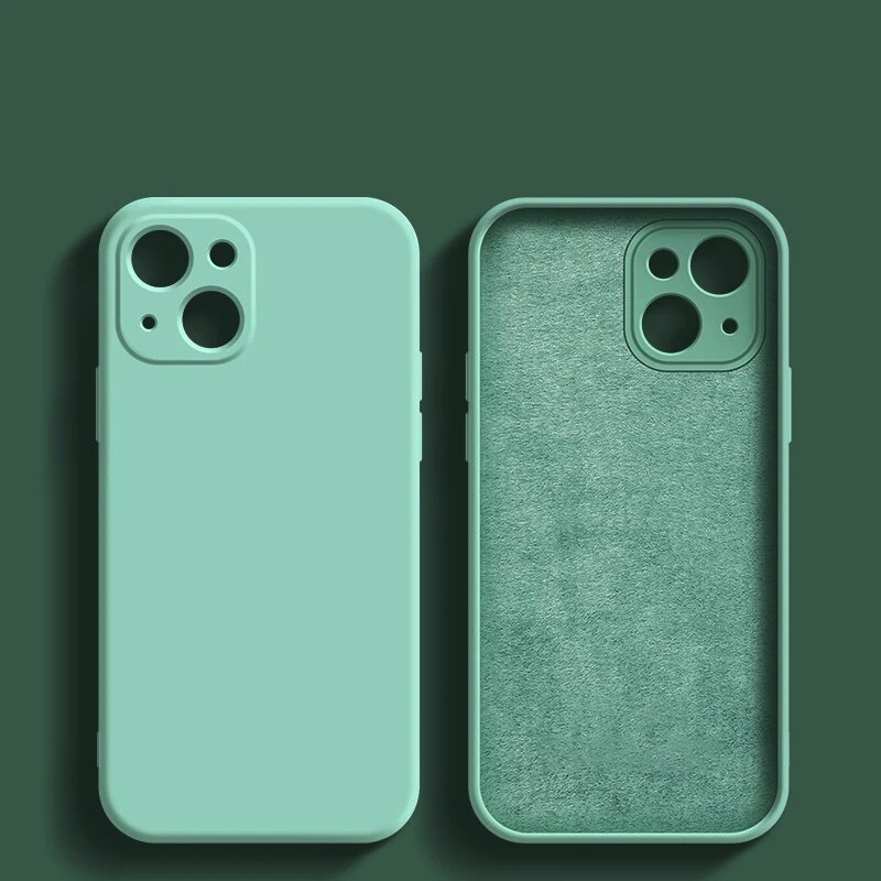 Чехол для iPhone 11 Темно-зеленый, Lgreen, силикон