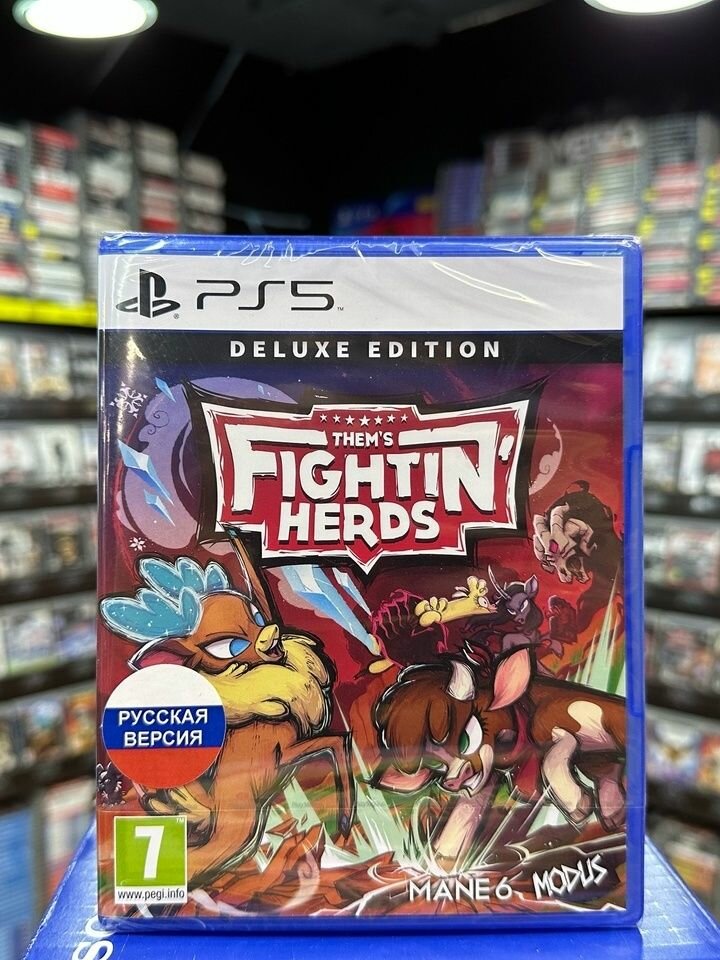 Игра Them's Fightin' Herds Deluxe Edition PS5