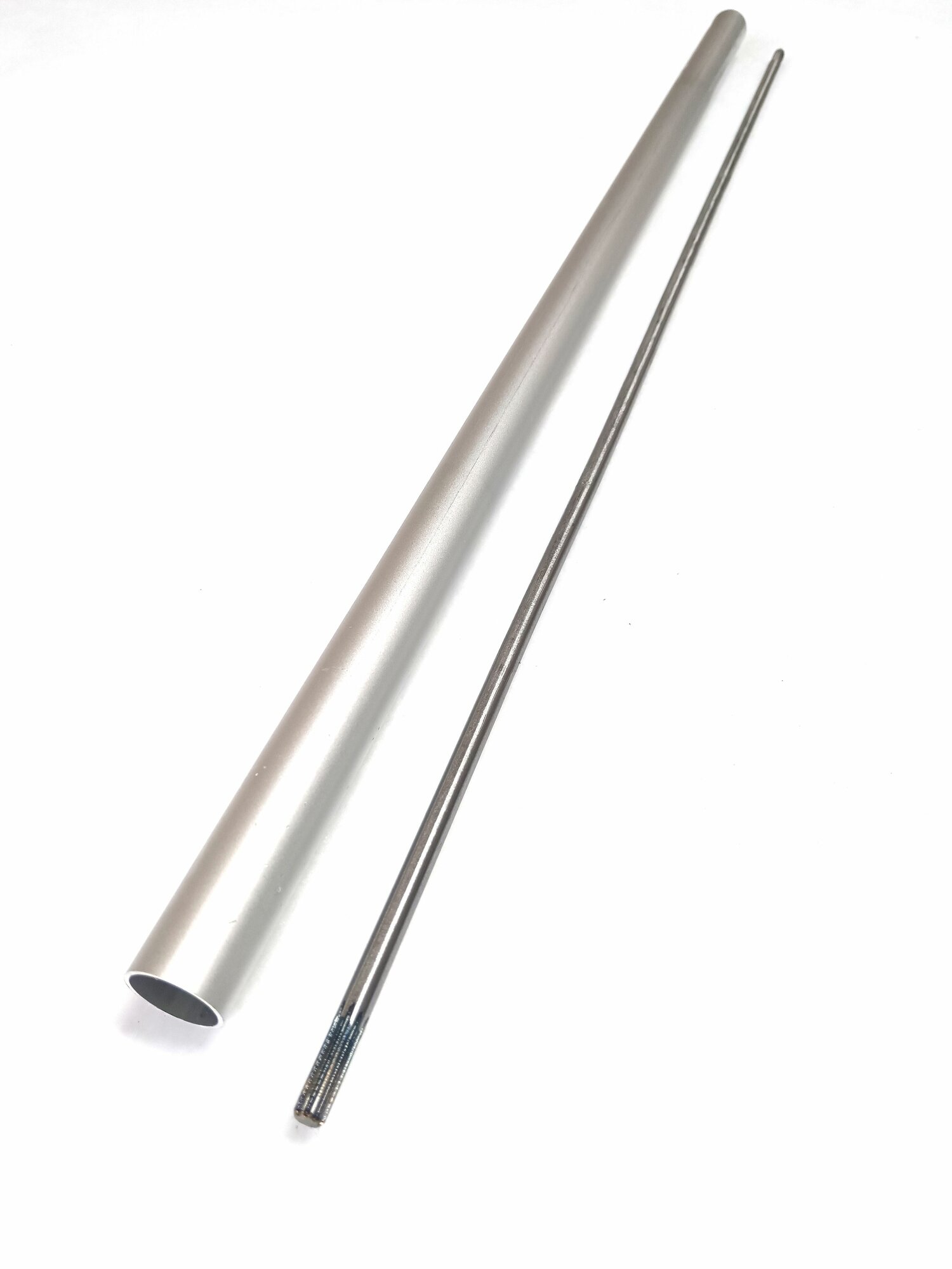 Штанга + Вал разьемная для бензокосы / триммера 75 см верхняя часть (9 шлицов - резьба)