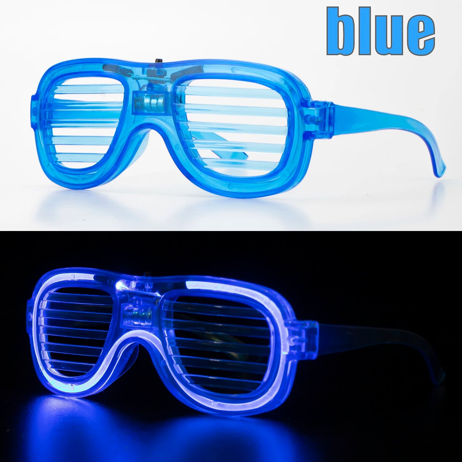 Светящиеся очки Moobesid Синий, blue