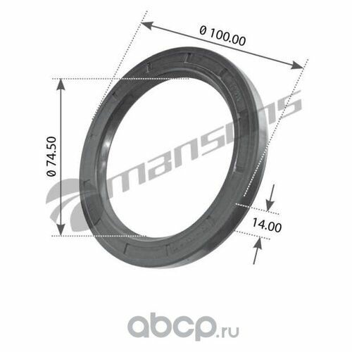 Сальник задней ступицы Mansons 100036