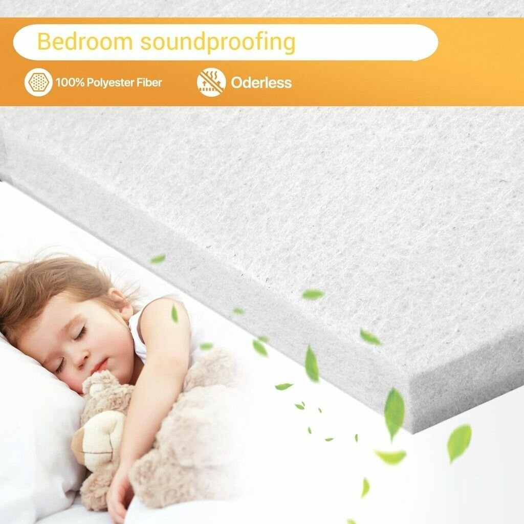 (черный)Самоклеящиеся акустическая панель наклейки на стены для дома и студии(1 лист 300*300мм)