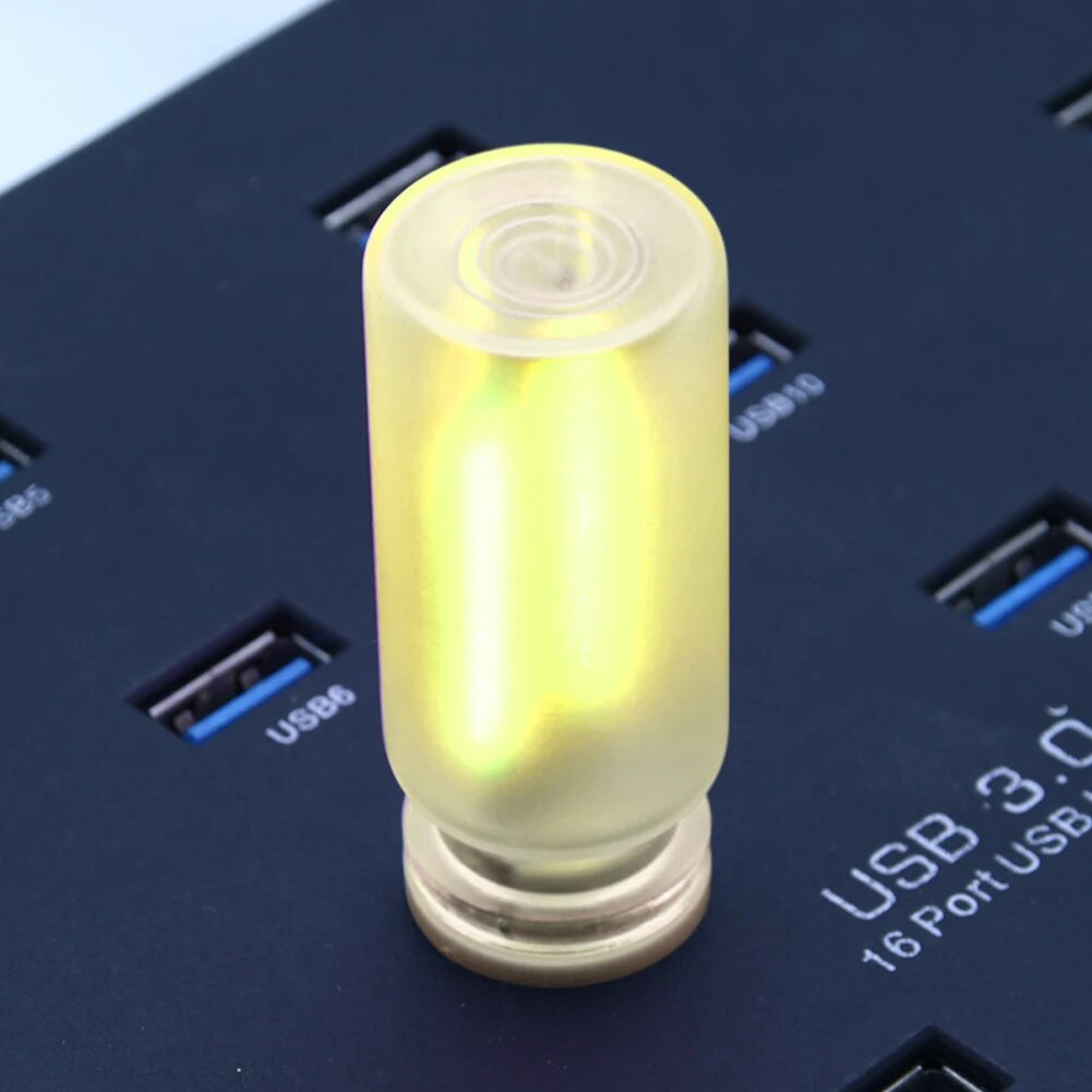 Ретро USB LED лампа Эдисон Светло-желтый, Yellow