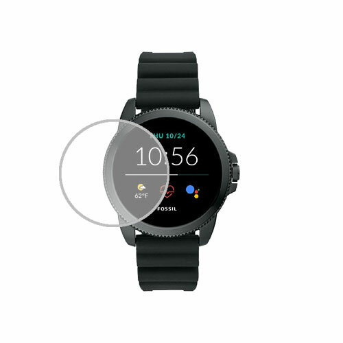Скрин Мобайл защитный экран для Fossil Gen 5 FTW4047 из гидрогелевая плёнка прозрачная