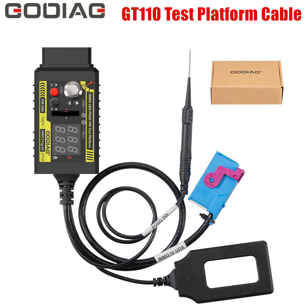 GODIAG GT110 FOR 4-го поколения IMMO System Test Platform Кабель с POGO PIN для чтения и записи данных POGO PIN