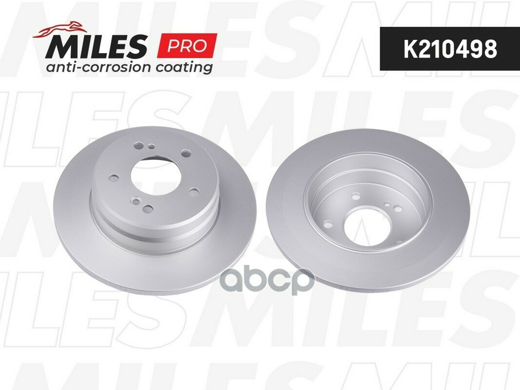 Диск тормозной MERCEDES W202/W203/W124/W210/R170/R171 задний D=278мм. Miles арт. k210498