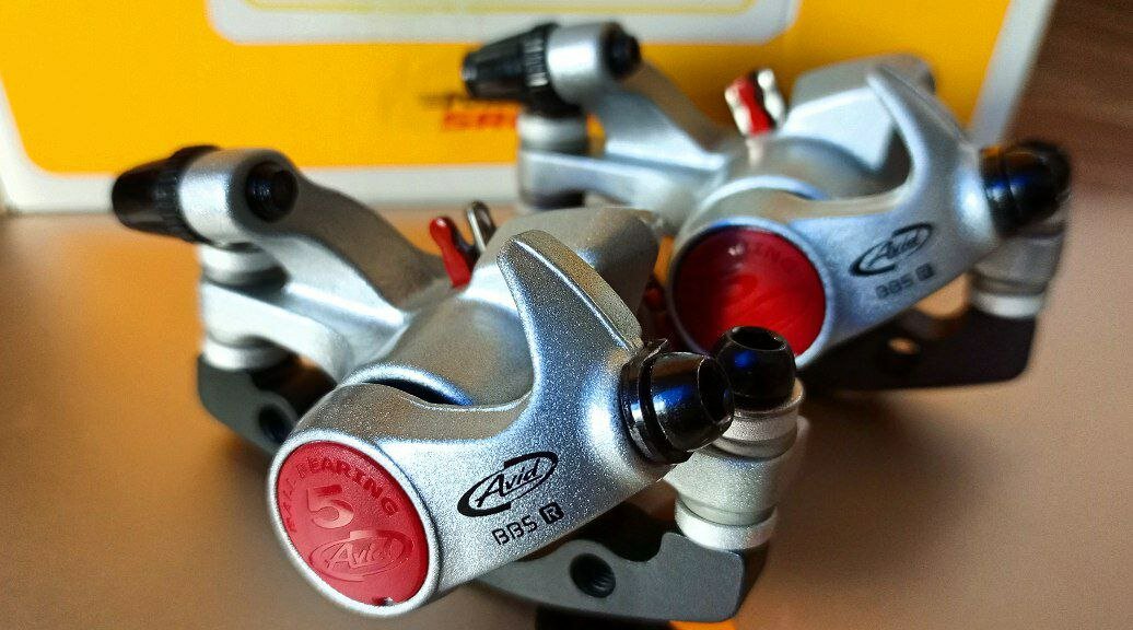 Комплект механических тормозов Avid bb5 road, в комплект входят 2 калипера