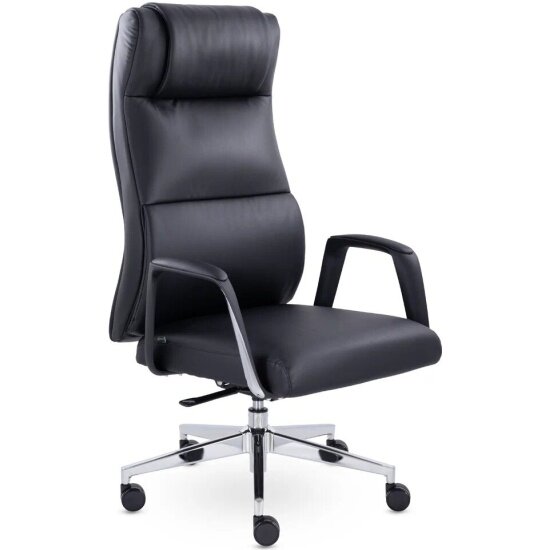 Кресло офисное Utfc Канзас М-111 пластик/хром (черный)