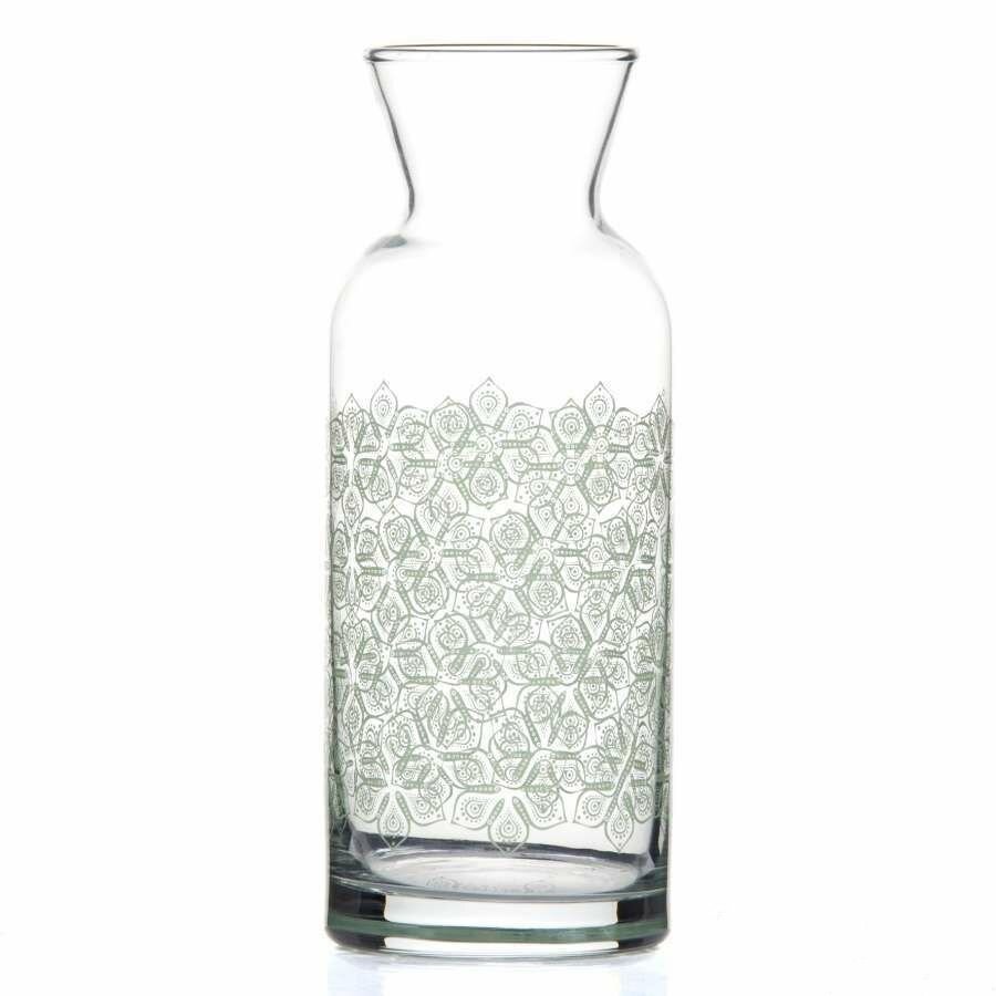 Декантер Pasabahce "Бохо" 700 мл, зеленый рисунок