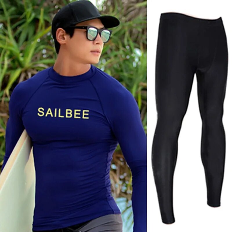 SAILBEE Мужской костюм для плавания, XXL, Цвет: Men Two piece set