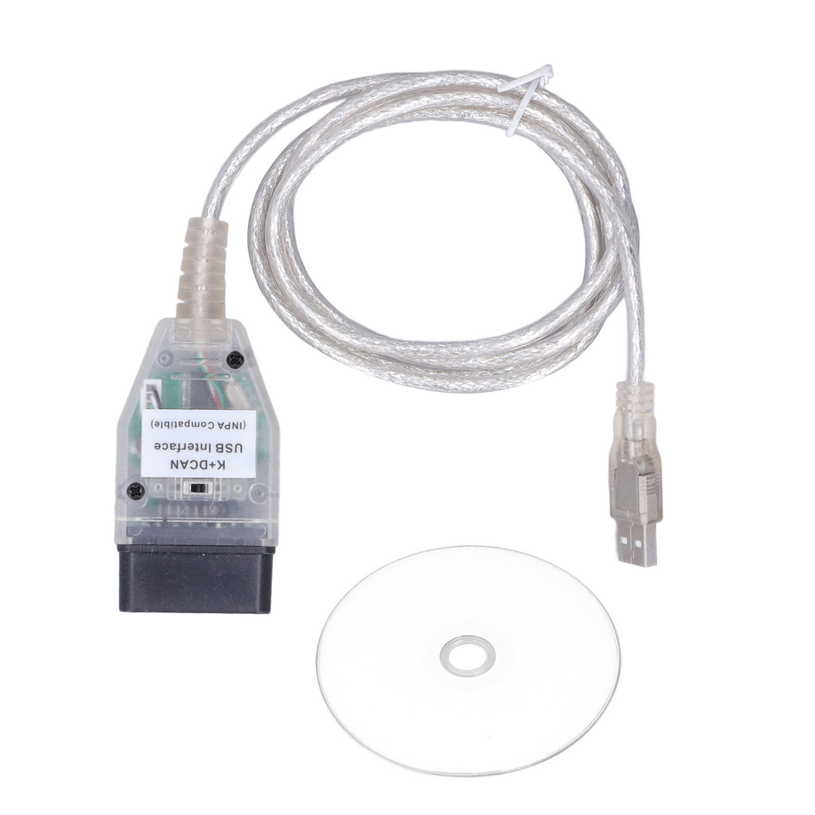 Кабель K+DCAN OBD2 USB для BMW 1 серии (E81-E88) 2004-2011