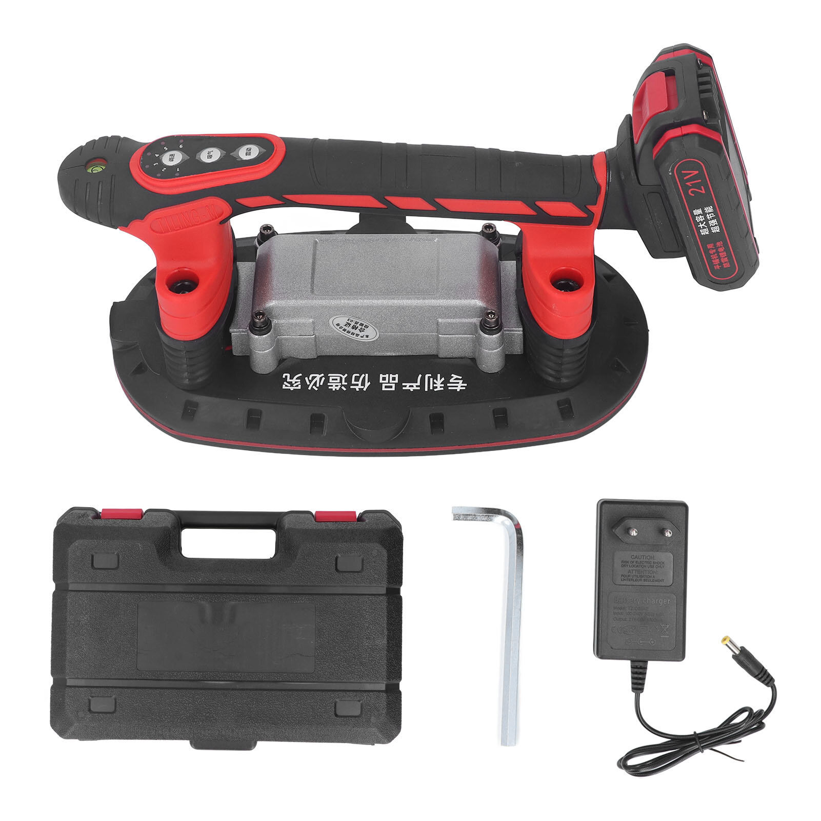 Вибратор для плитки, 6 скоростей, 28000 об/мин, 400 кг, инструмент для укладки плитки на присосках, вибрационный станок, 100-240 В, вилка стандарта ЕС.