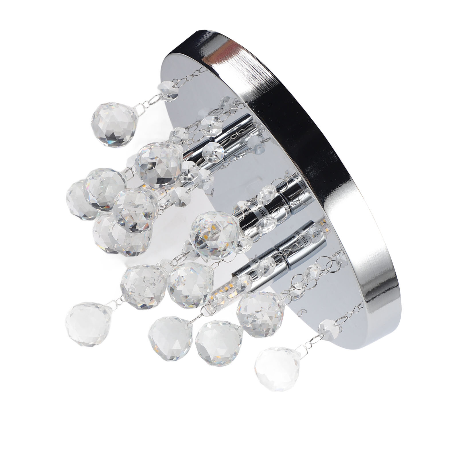 Хрустальный Люстра Сталь Хрусталь Максимальная Мощность 40Вт 11 Одинарных Цепей 7 Двойных Цепей 4 Тройных Цепей 1 Четверной Цепь 23 Хрустальных Шаро