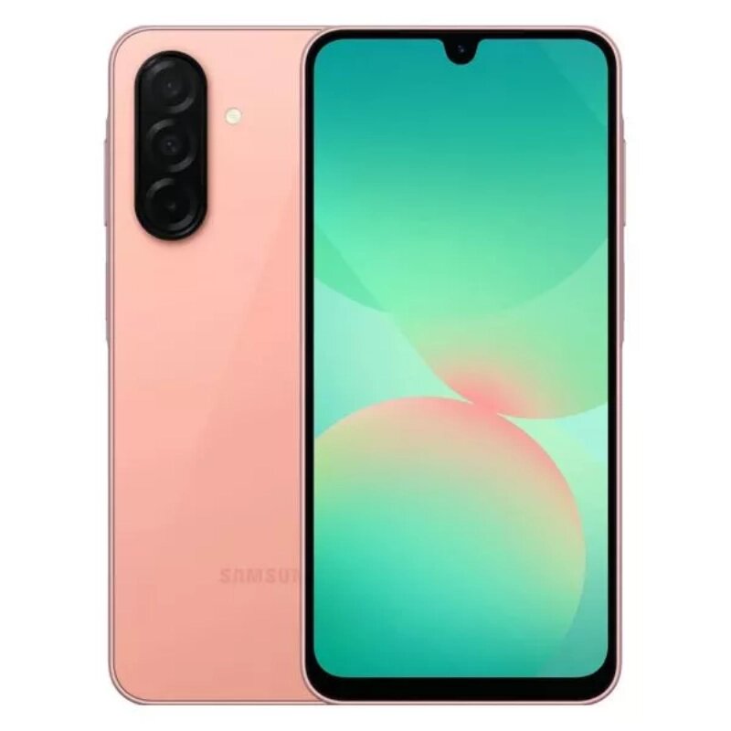 Смартфон Samsung Galaxy A26, 8/256 ГБ, Peach Pink, розовый
