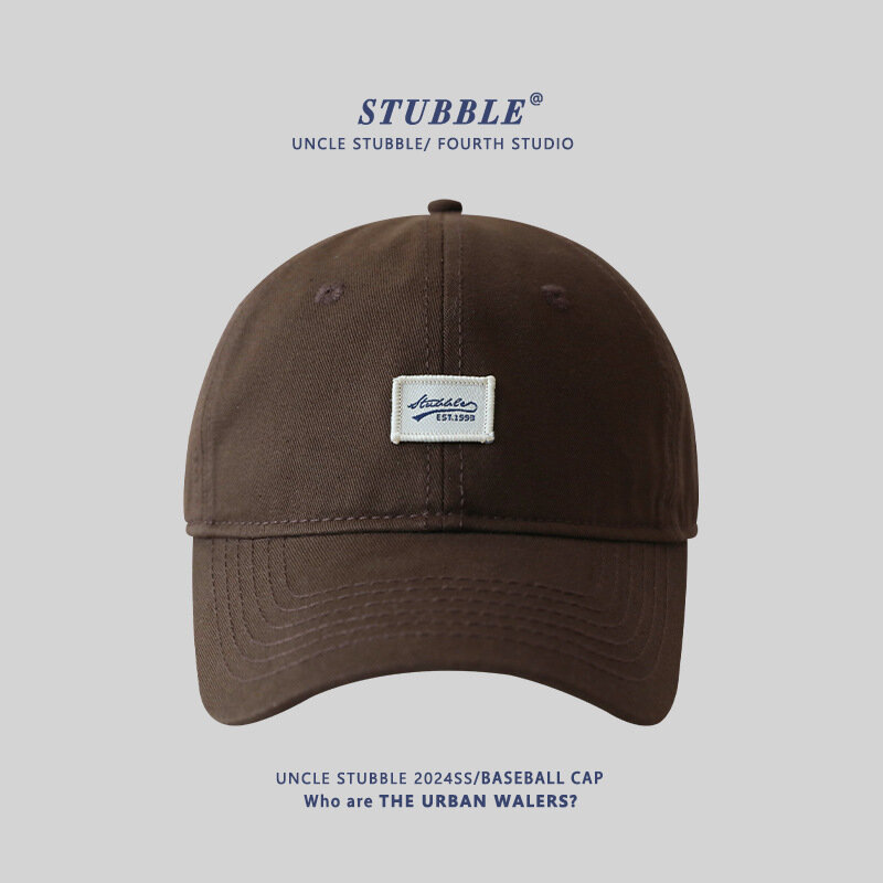 Маленькая шляпа для большой окружности головы и большого лица, простая и универсальная кепка с мягким верхом для мужчин и женщин, с широкими полями, бейсболка большого размера