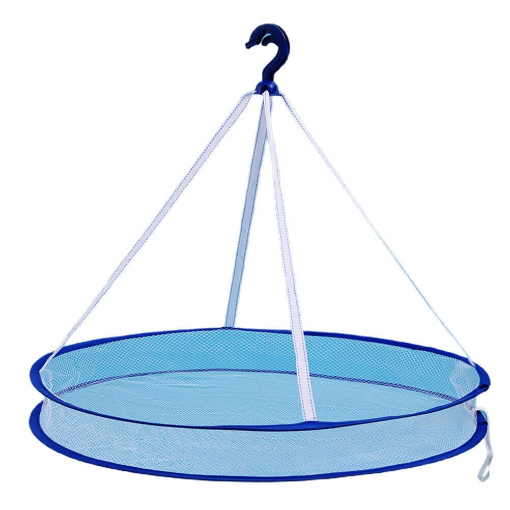 Складная корзина для сушки одежды, сетчатая сушилка для нижнего белья, ветрозащитная корзина для сушки белья