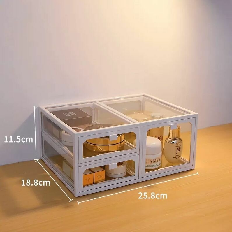 CLOX organizer / Органайзер для косметики с тремя отделениями S6112
