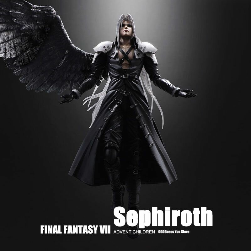 Аниме-фигурка PLAY ARTS FINAL FANTASY VII ADVENT CHILDREN Sephiroth 28cm