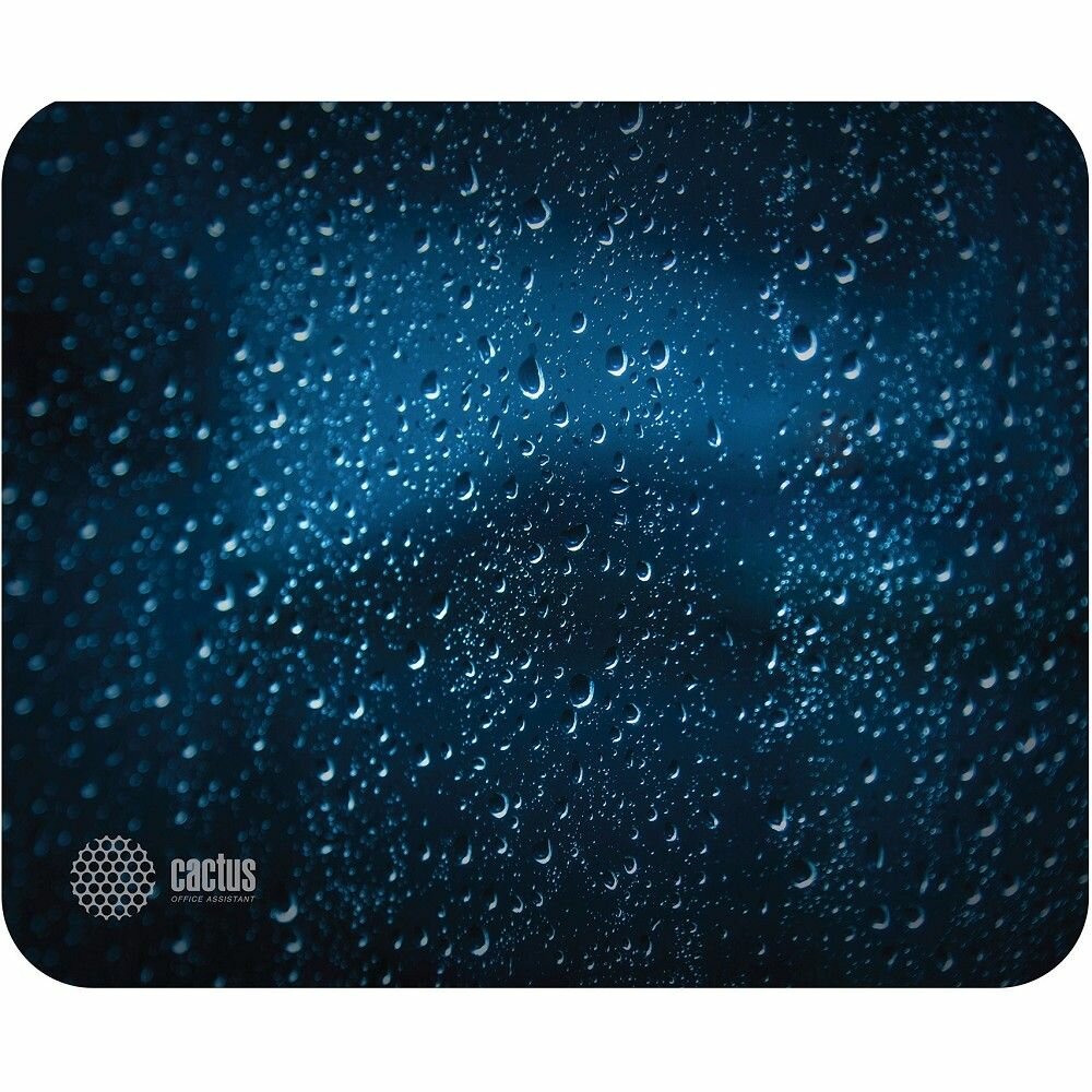 Cactus Коврик для мыши Water Drops 220x180x2мм CS - MPC - P05XS