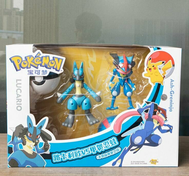Покемон - Pokemon трансформер в покеболе фигурка Пикачу Бластуаз