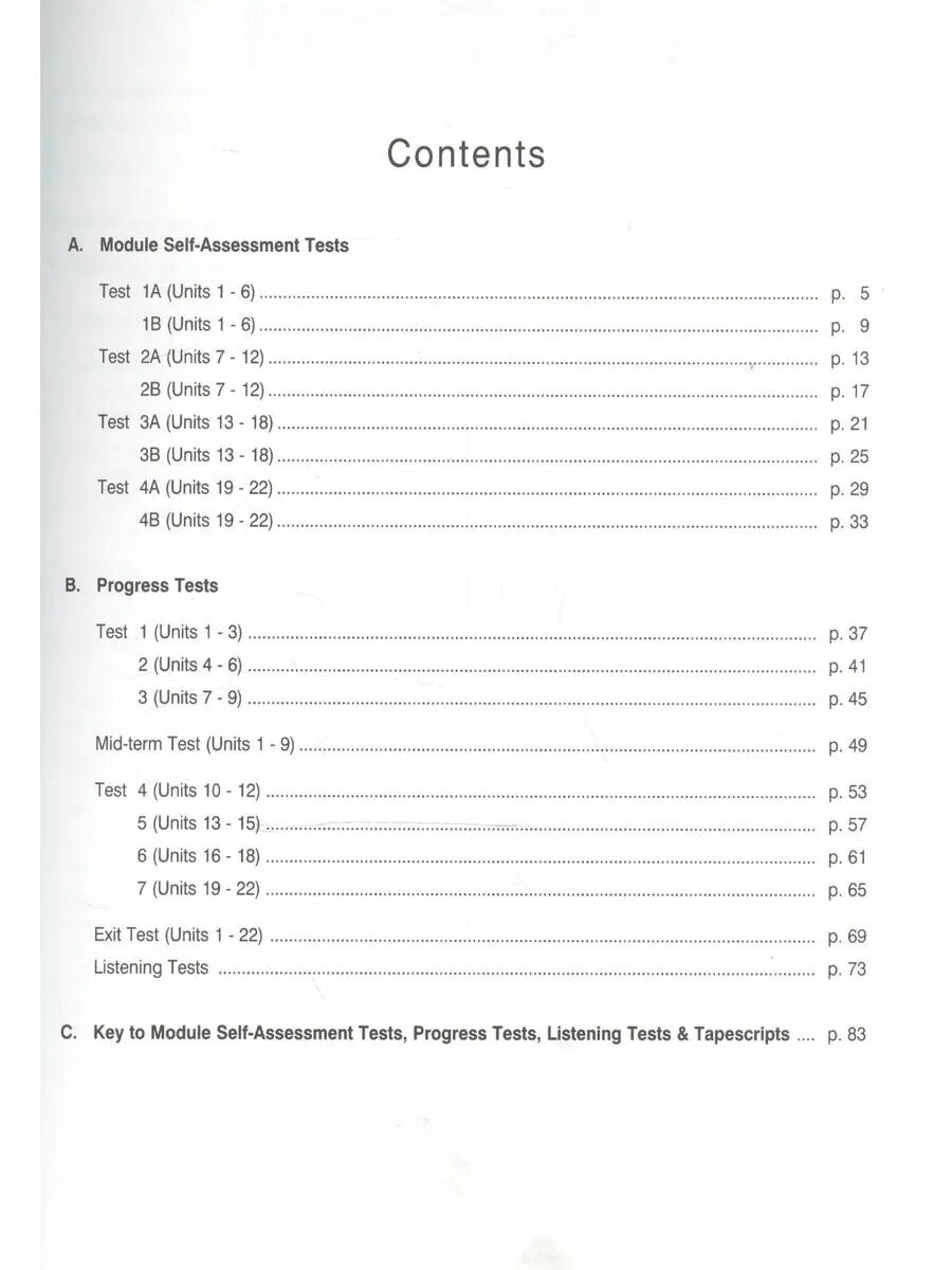 Enterprise Plus. Test Booklet with Key. Pre-Intermediate. Сб — фото 1
