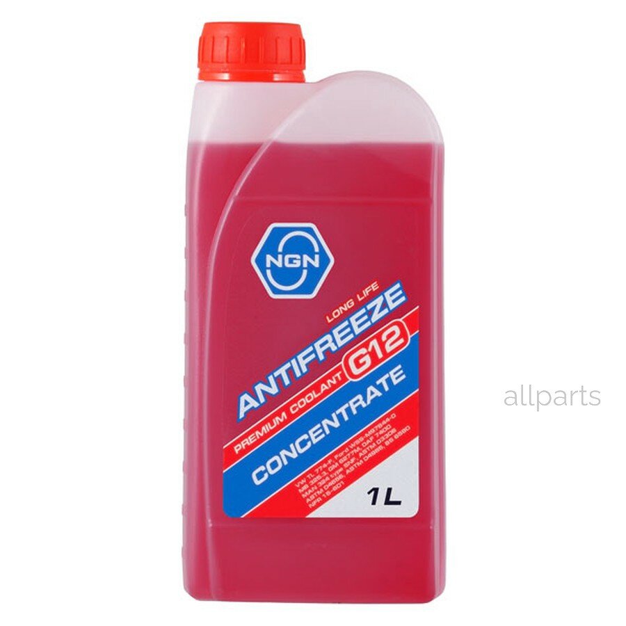 NGN V172485620 Антифриз Longlife Antifreeze (Red) Концентрат G12 ANTIFREEZE 1L