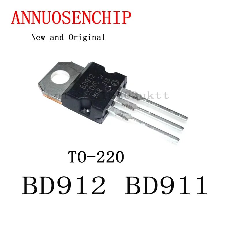 Транзистор Дарлингтон ANNUOSENCHIP BD911, Цвет: BD911