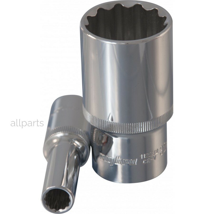 OMBRA 112211 Головка торцевая глубокая 12-гранная 1/2"DR, 11 мм